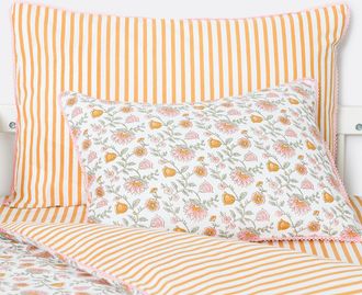 La Redoute Interieurs Taie Doreiller En Coton Lav&eacute; Yassia