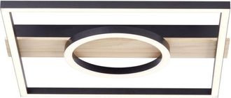 Brilliant Leuchten LED Deckenleuchte Maureen 24W, warmweiß, holz Deckenlampen & Kronleuchter