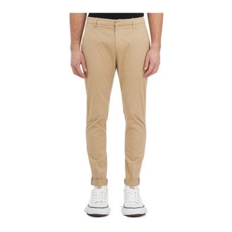 Dondup Tailored Cotton Chinos - - Trousers - Herren - Beige - W34