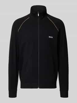 HUGO BOSS Regular Fit Sweatjacke aus Baumwoll-Mix Modell MIX&MATCH JACKET Z