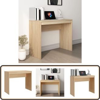 vidaXL Vidaxl - Schreibtisch Sonoma-Eiche 90x40x72 cm Holzwerkstoff - Schreibtisch - Holzwerkstoff - Sonoma-Eiche - Home Office - Schreibtisch Klein