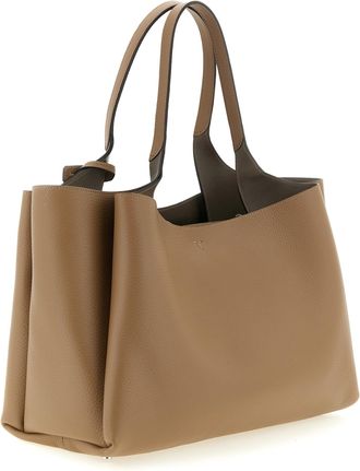 Tod's T Timeless Shoulder Bag - Camel