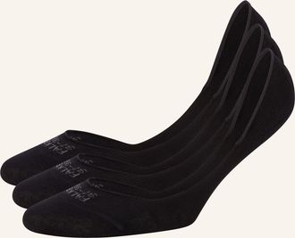 Falke 3er-Pack F&uuml;&szlig;linge Step schwarz