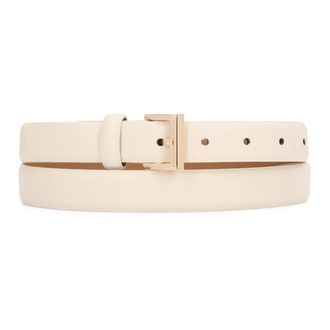 Kazar Schmaler Lederg&uuml;rtel - - Accessories - Damen - Beige - 80 CM