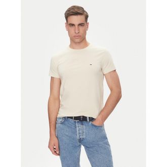 Tommy Hilfiger T-Shirt MW0MW10800 Beige Slim Fit
