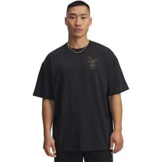 Under Armour Project Rock T-Shirt f&uuml;r Herren (Schwarz)