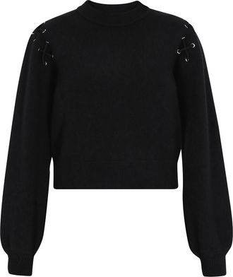 Mymo Pullover Frauen Schwarz