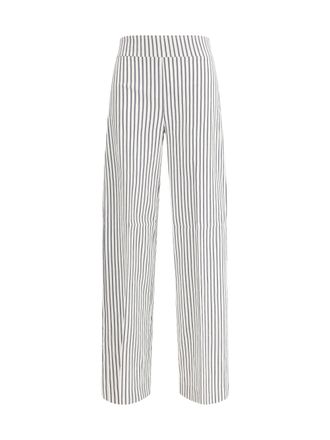 Avenue Montaigne Womens Trousers Flavia Bistro Navy Viscose
