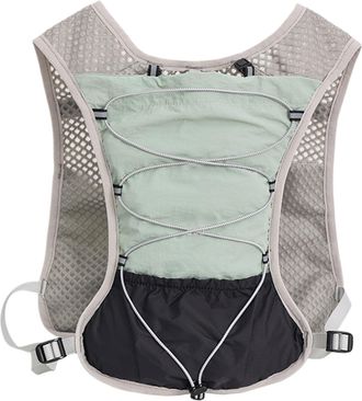 Generico Trinkweste, Trinkrucksack, Laufrucksack, 5 l, reflektierend, verstellbar, atmungsaktiv, f&uuml;r Radfahren, Wandern, Trails, Stra&szlig;en, Berge