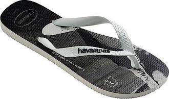 Havaianas Hype, Flip Flop Men, White White Black Black, 35/36 EU
