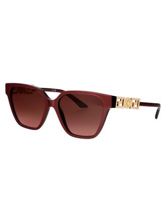 Versace Womens Sunglasses Dark Ruby Pearl Acetate