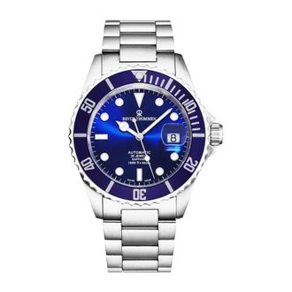 Revue Thommen Automatik Taucheruhr - - Accessories - Herren - Blau - ONE SIZE