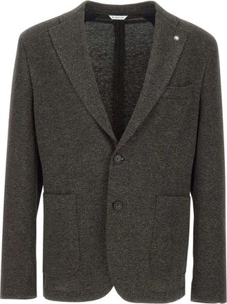Manuel Ritz Homme, Vestes, Brun, Taille: 2XL Blazer