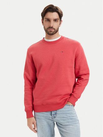 Tommy Jeans Sweatshirt DM0DM20741 Korallenfarben Regular Fit