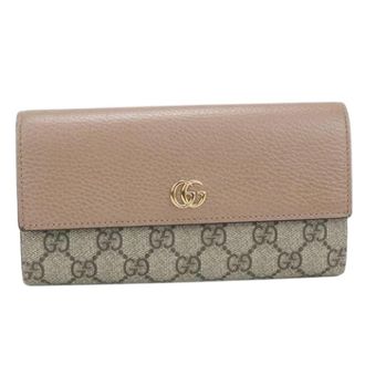 Gucci Pre-owned Langes Portemonnaie (bi-fold) - - Pre-owned - Damen - Beige - ONE SIZE