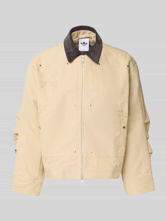 adidas Originals Regular Fit Jeansjacke aus reiner Baumwolle