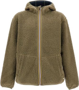 K-Way Jack Sherpa Polar Double - - Sport - Herren - Gr&uuml;n - XL