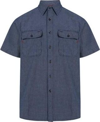 Replay Chemise manches courtes &agrave; carreaux en coton