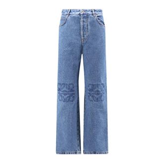 Loewe Anagram Baggy Jeans - - Jeans - Herren - Blau - S
