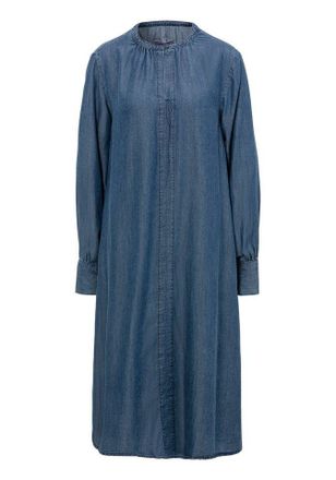 Lieblingsst&uuml;ck Jeanskleid ErindaL mit kleinem Knopf am Ausschnitt