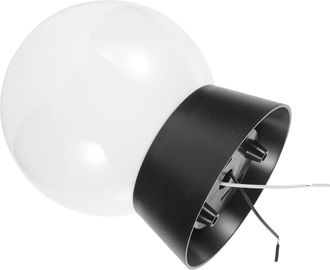 Hemoton Led Kugel Wandlampe Modern Stil Edelstahl Acryl Gartenlaterne Außen Wandbeleuchtung Für Terrasse Treppe