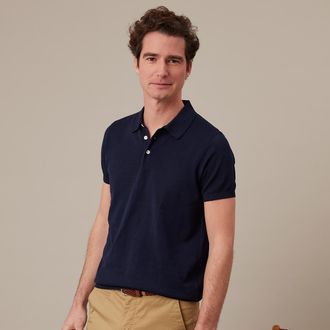 Bexley Braiden - Polo homme marine