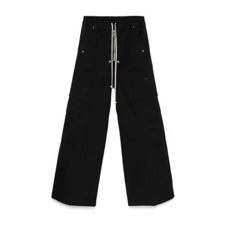 Rick Owens Cargohose mit Cargobelas 09 Nero - - Trousers - Herren - Schwarzk - M