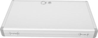 TOPBATHY Abschlie&szlig;barer Schl&uuml;sselschrank aus Aluminiumlegierung mit 48 F&auml;chern Wandmontierter Schl&uuml;ssel Organizer f&uuml;r B&uuml;ro und Zuhause Sicherer Schl&uuml;sseltresor