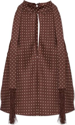 Poss&eacute; Posse, Femme, Tops, Brun, Taille: 42 FR Blouses