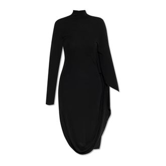 Stella McCartney Kleid mit Stehkragen - - Dresses - Damen - Schwarzk - S