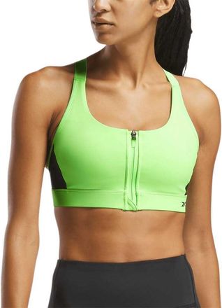 Reebok LUX Front-Zip HIGH Impact Bra