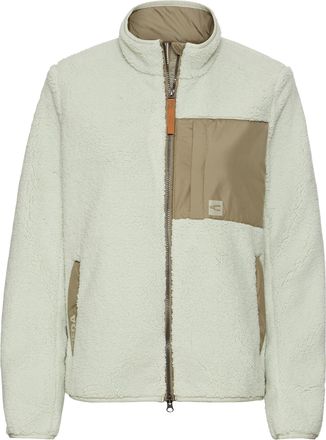 Camel Active Damen Fleecejacke mit Stehkragen Eukalyptus, womenswear-36