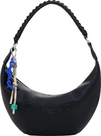 Desigual unisex, Sacs, Noir, Taille: ONE Size Half Logo Zante Bag