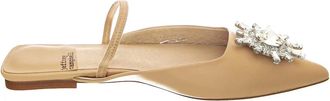 Jeffrey Campbell Femme, Chaussures, Beige, Taille: 38 EU Mules en satin