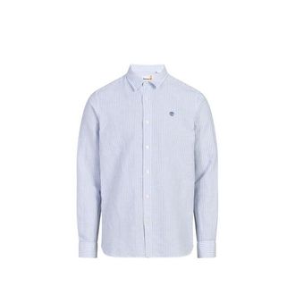 Timberland Chemise ray&eacute;e droite en coton et lin