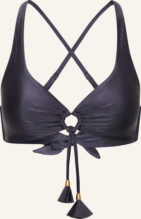 Seafolly Bralette-Bikini-Top Belle Mit Cut-Out blau