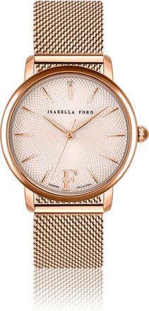 Isabella Ford Uhren aus Ros&eacute;gold
