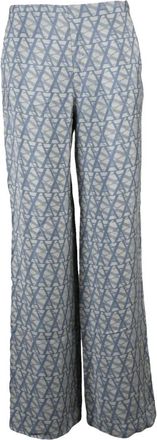 Alessia Santi Femme, Pantalons, Multicolore, Taille: 38 FR Wide Pantalons