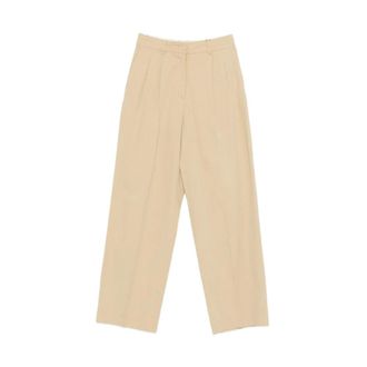 Dunst Femme, Pantalons, Beige, Taille: 42 FR Pantalon Chino Droit