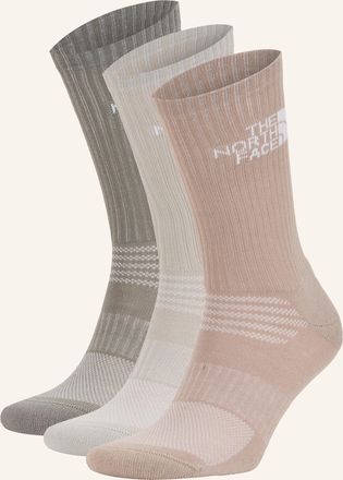 The North Face 3er-Pack Sportsocken Multi Sport Cush Crew beige