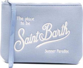 MC2 Saint Barth Femme, Sacs, Bleu, Taille: ONE Size Aline Piquet Pochette