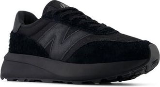 New Balance Mixte 370 Basket, Black/Castlerock, 37 EU