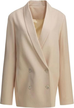 Loulou Studio Femme, Vestes, Rose, Taille: 40 FR Minka Blazer