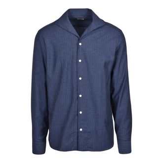Sonrisa Chemise Collo Loropiana - Homme - Chemises - Bleu - Taille: 2XL