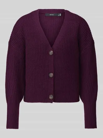 Vero Moda Oversized Strickjacke mit V-Ausschnitt Modell LEA
