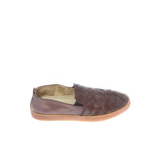 Henderson Gewebter Leder Loafer - - Shoes - Herren - Braun - 45 EU