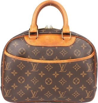 Louis Vuitton Crossbody Bags - Louis Vuitton Canvas Monogram Trouville Handbag - Gr. unisize - in Braun - für Damen