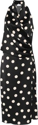 Marella Femme, Robes, Noir, Taille: 38 FR Midi Robes