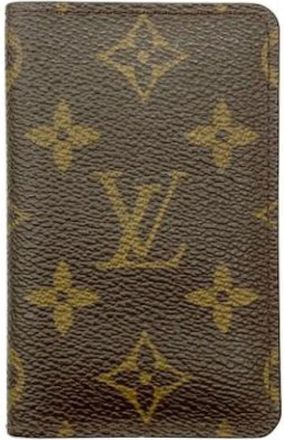 Louis Vuitton unisex, Pre-owned, Brun, Taille: ONE Size Portefeuille en toile Pre-owned