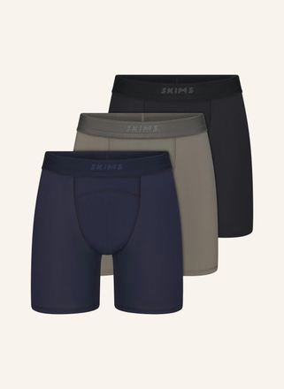 SKIMS Skims 3er-Pack Boxershorts Skims Flexs blau